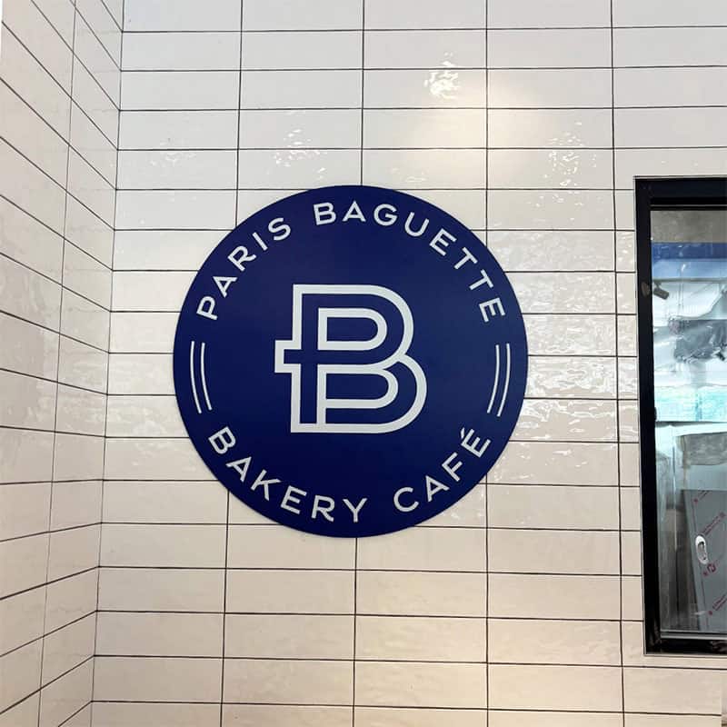 Paris Baguette Cafe Store Signage - Strategic Factory